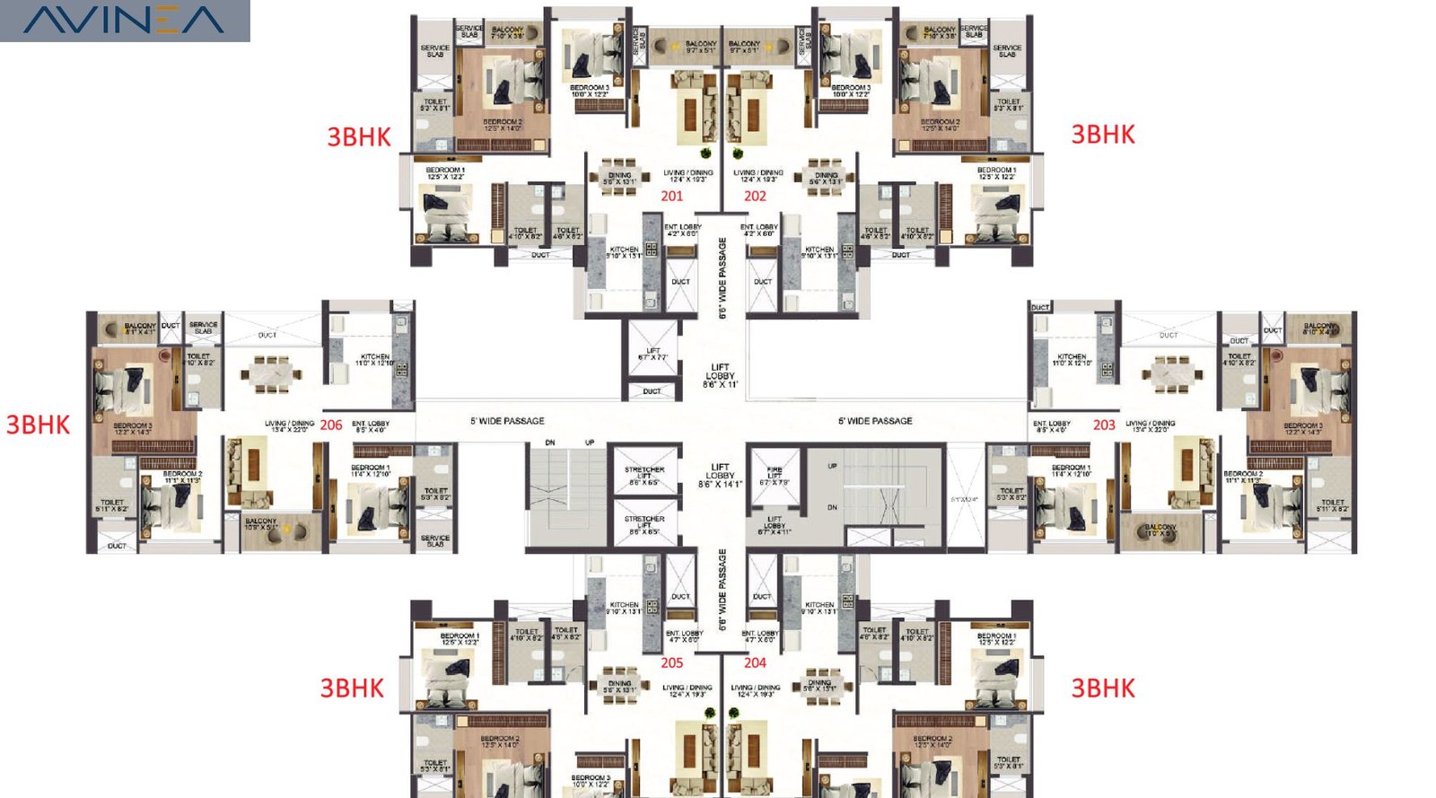 Vyom Sigma Buildzone Avinea Hadapsar Pune| 3, 4 & 5 BHK